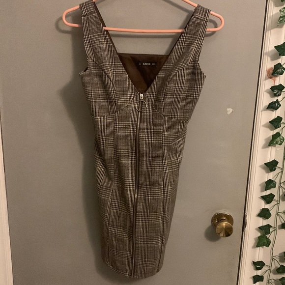 SHEIN | Dresses | Shein Zip Up Dress | Poshmark